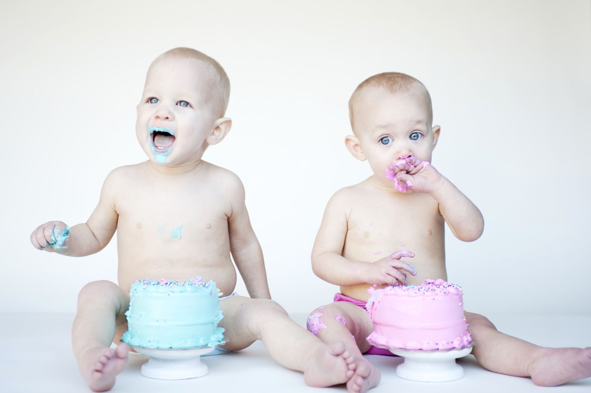 El mito del color rosa para niñas y el azul para los niños