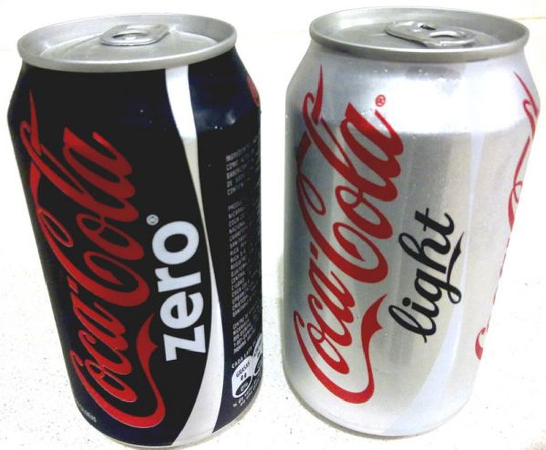 Esta es la diferencia entre la Coca-Cola Light y la Coca-Cola Zero