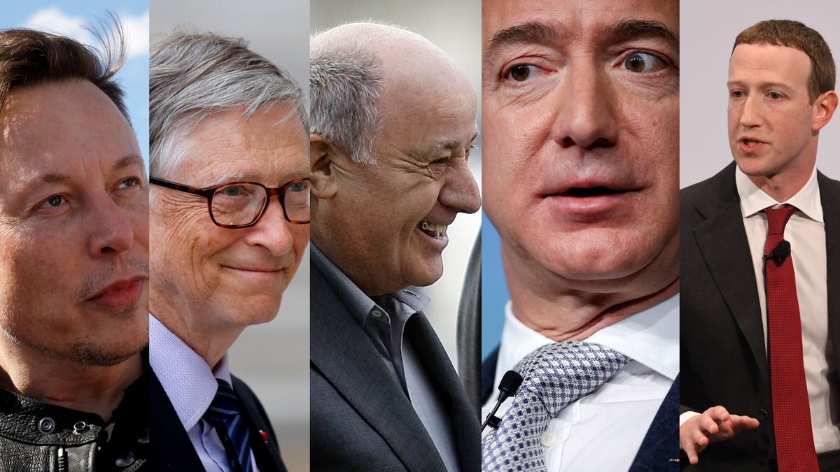 Amancio Ortega y otros 2 españoles, entre los 500 más ricos del mundo, liderados por Elon Musk