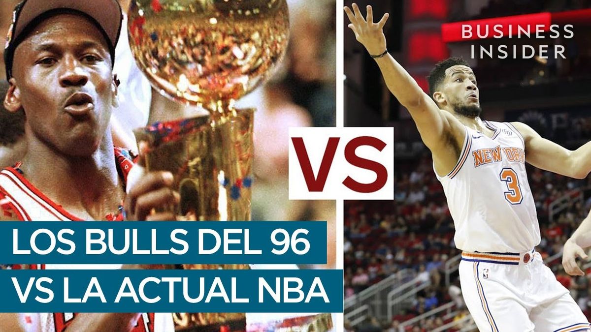 Desmontando el mito de los Bulls del 96: los equipos actuales de la NBA ...