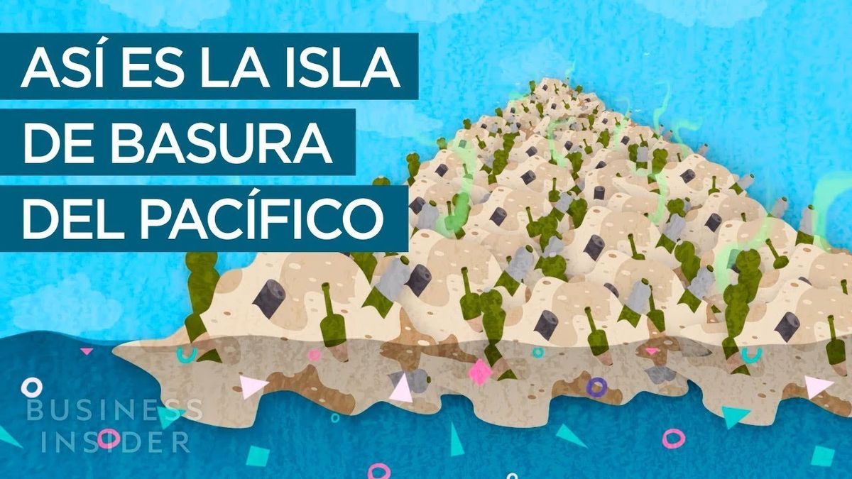 Cómo de grande es la gran isla de basura del océano pacífico