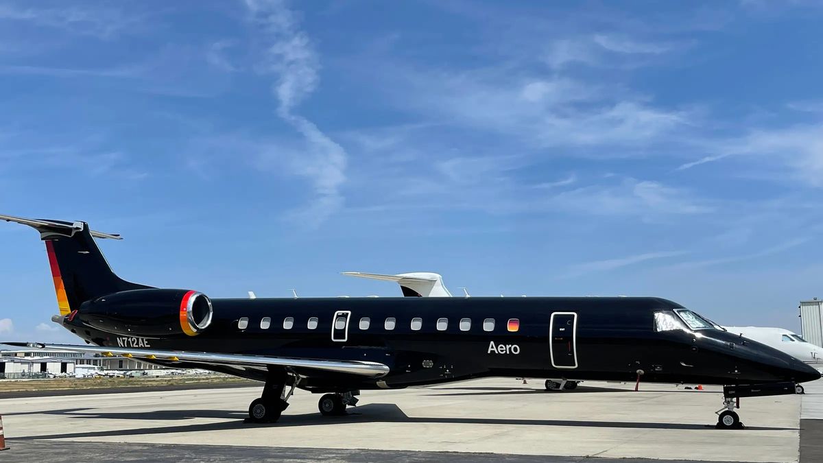 Así es el interior de un Aerojet de lujo, que atiende a la clientela ...