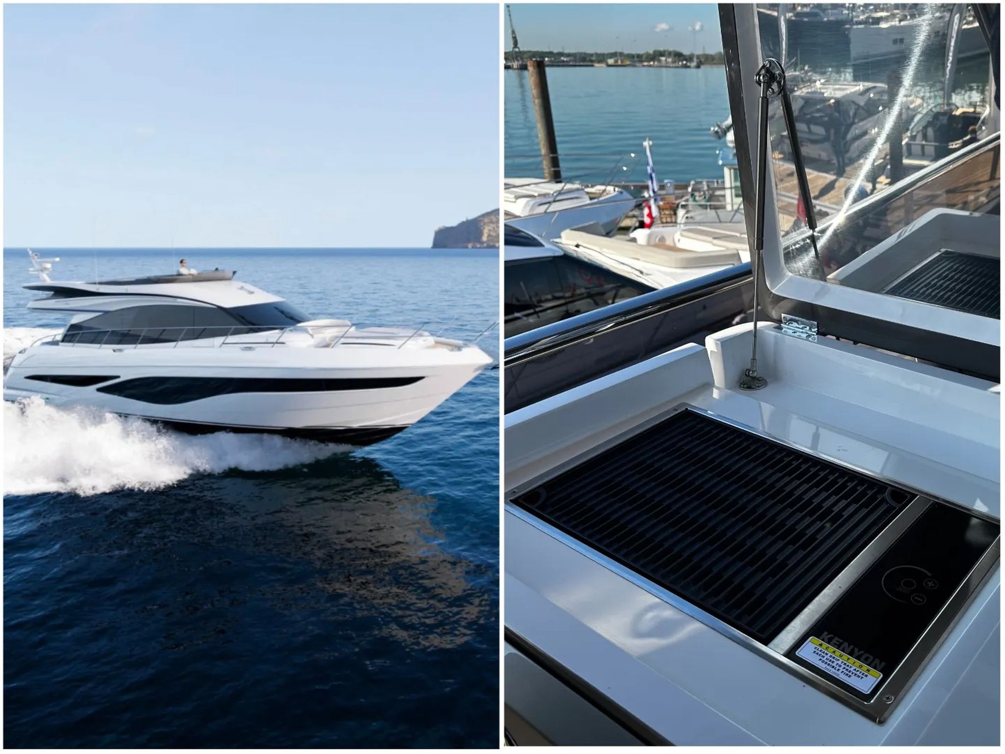 Así es el interior de un yate de lujo de 3 millones de dólares que ...