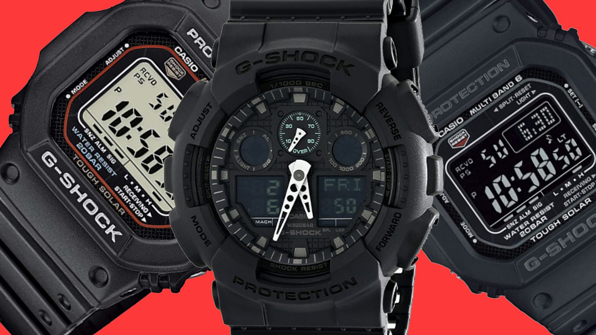 Relojes Casio G-Shock: Mejores modelos que puedes comprar ahora mismo