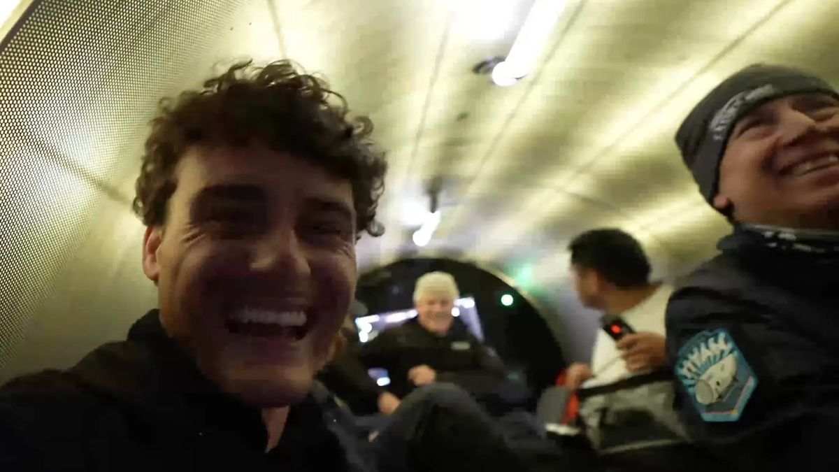 Un youtuber que viajó en el sumergible del Titanic antes de la ...