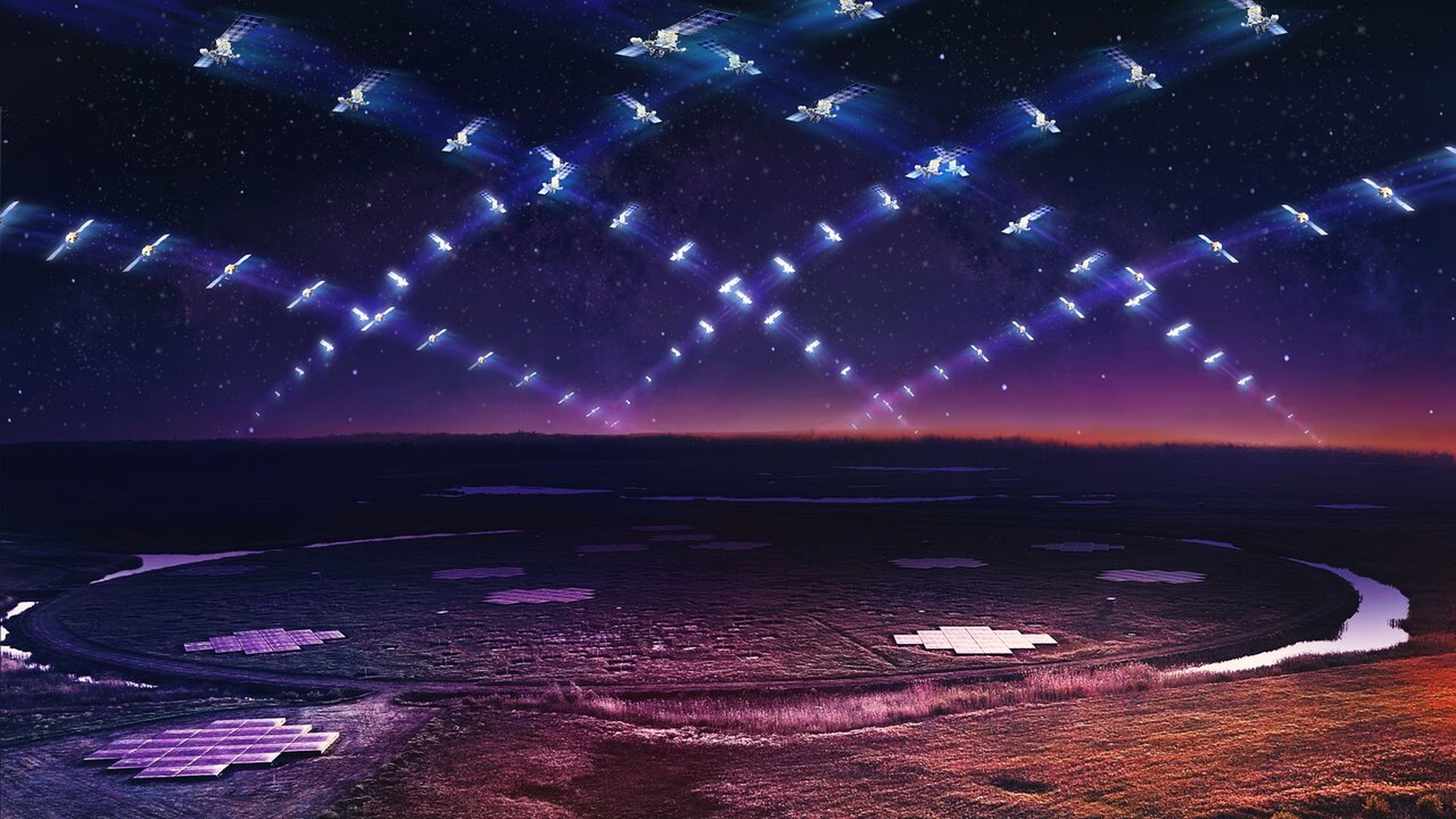 Los Satélites Starlink De Elon Musk Se Han Colado En La Misma