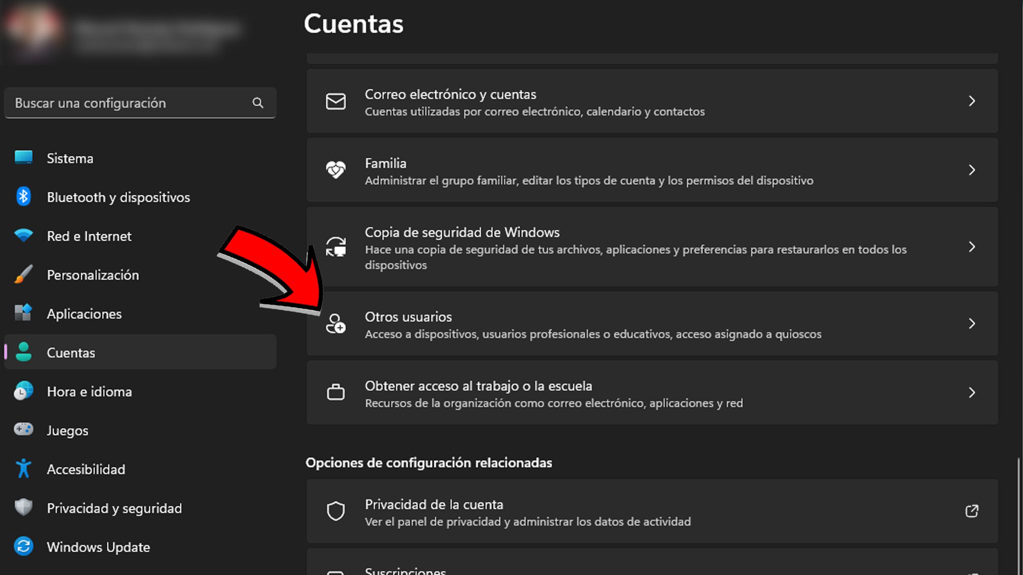 Cómo crear una cuenta de invitado en Windows 11
