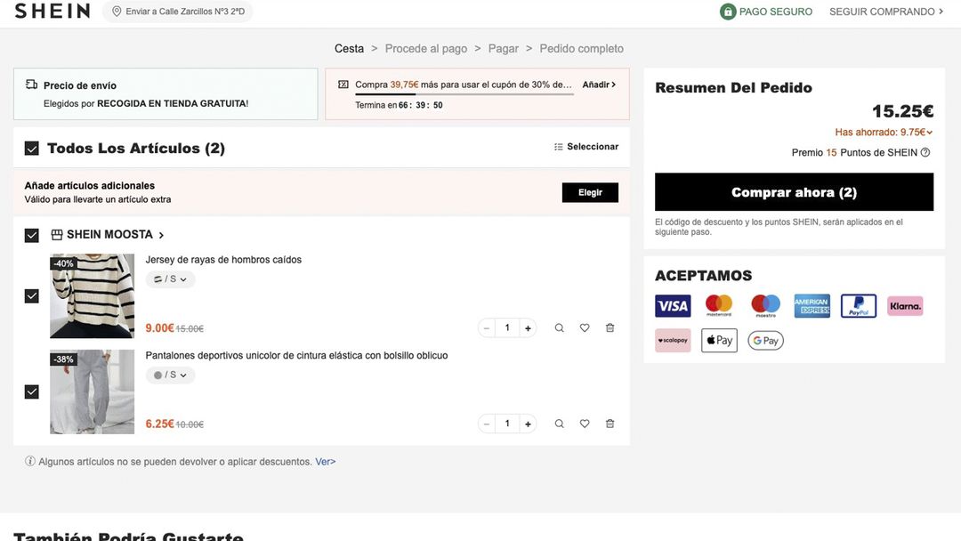 Guía para comprar en Shein: envíos, cupones y cómo encontrar las ...
