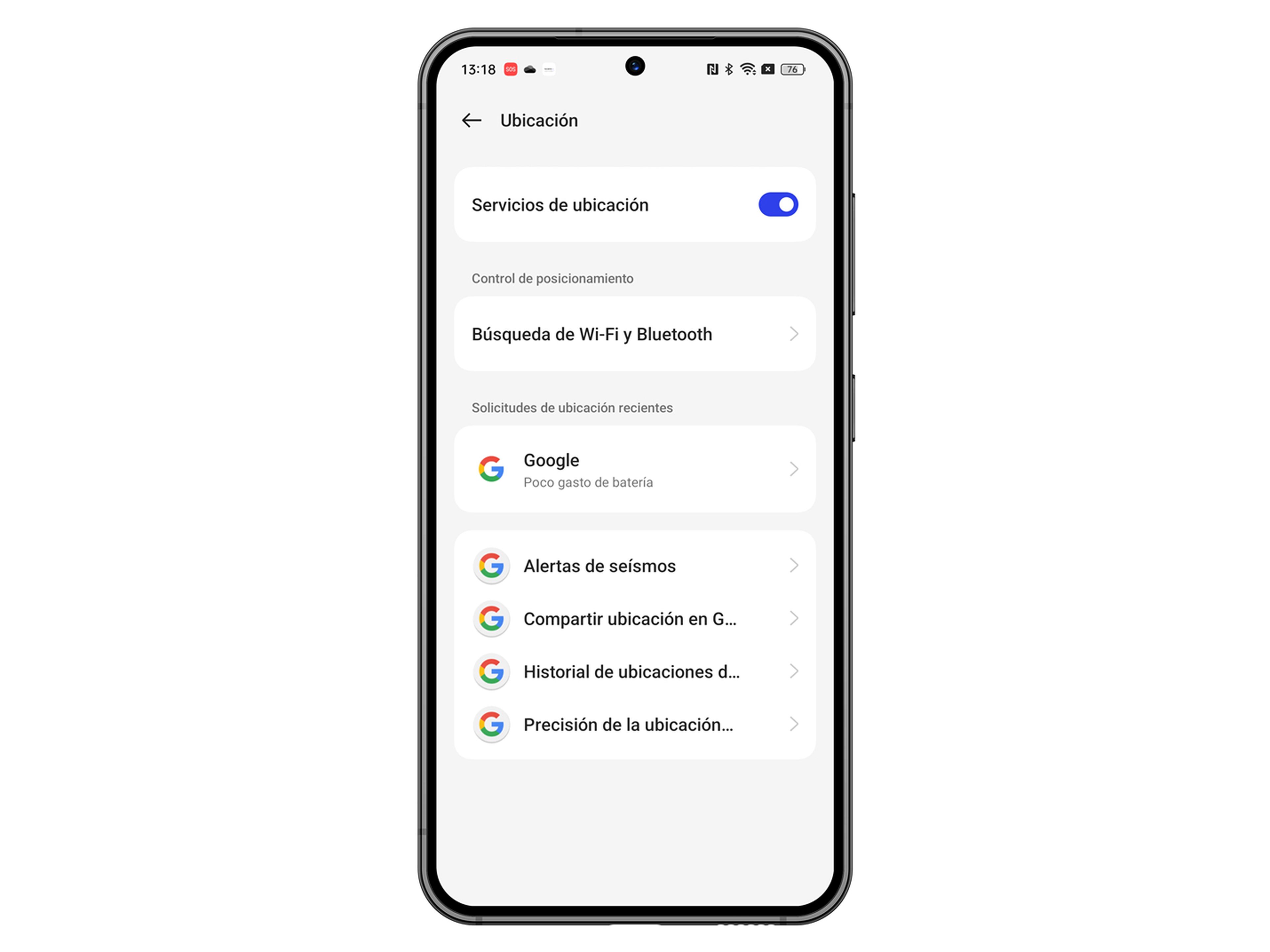 Cómo configurar dispositivos cercanos en un teléfono Android
