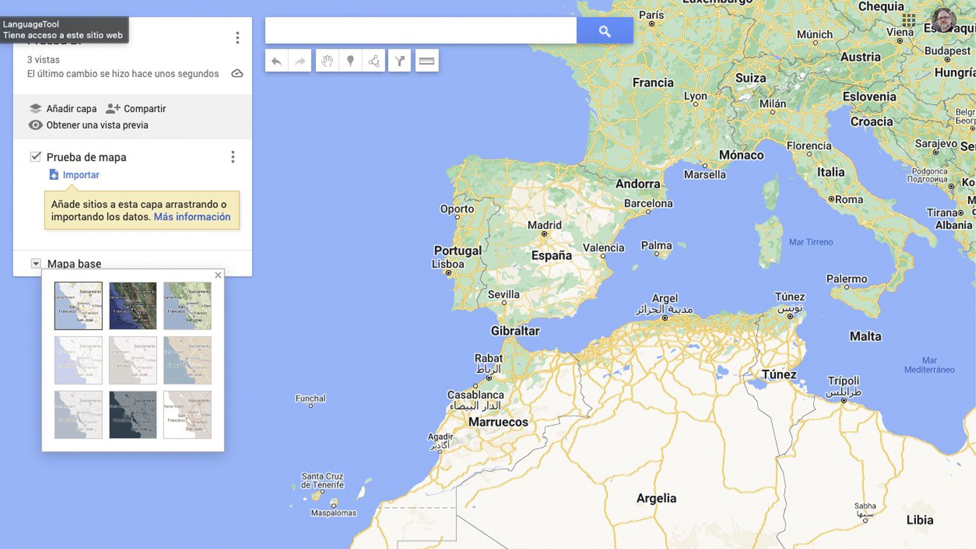 Cómo crear mapas con Google My Maps