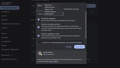 Cómo ver y eliminar el historial de navegación del navegador (Chrome ...