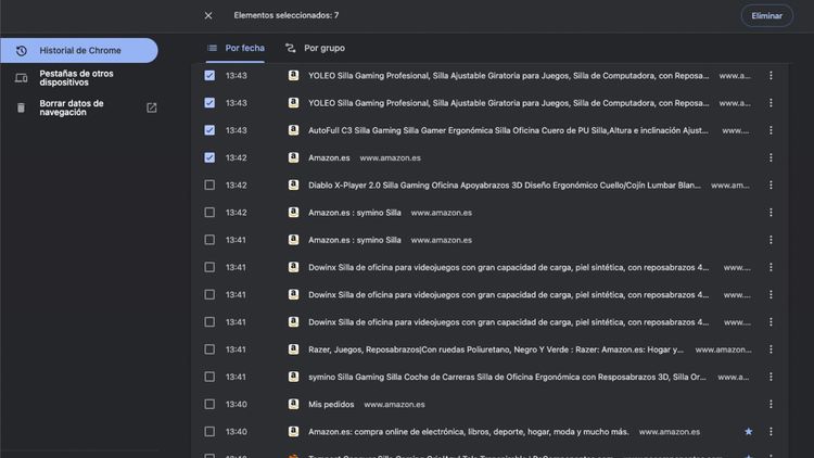 Cómo ver y eliminar el historial de navegación del navegador (Chrome, Firefox y Safari)