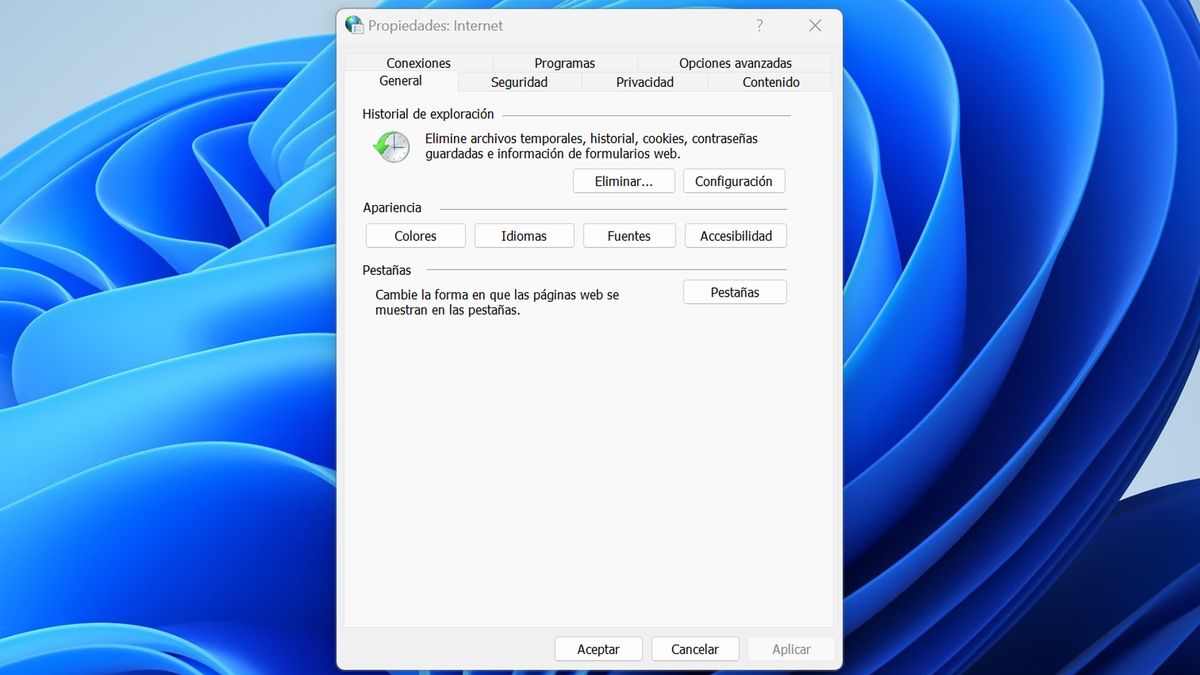 Cómo entrar y configurar correctamente Opciones de Internet en Windows ...
